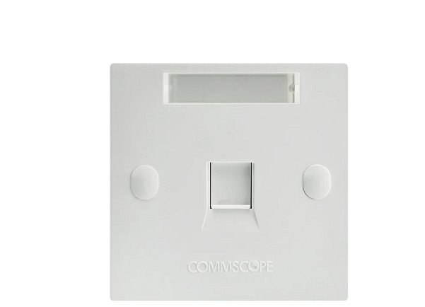 Mặt nạ 1 port Faceplate Kit COMMSCOPE (760245388) - SMNET