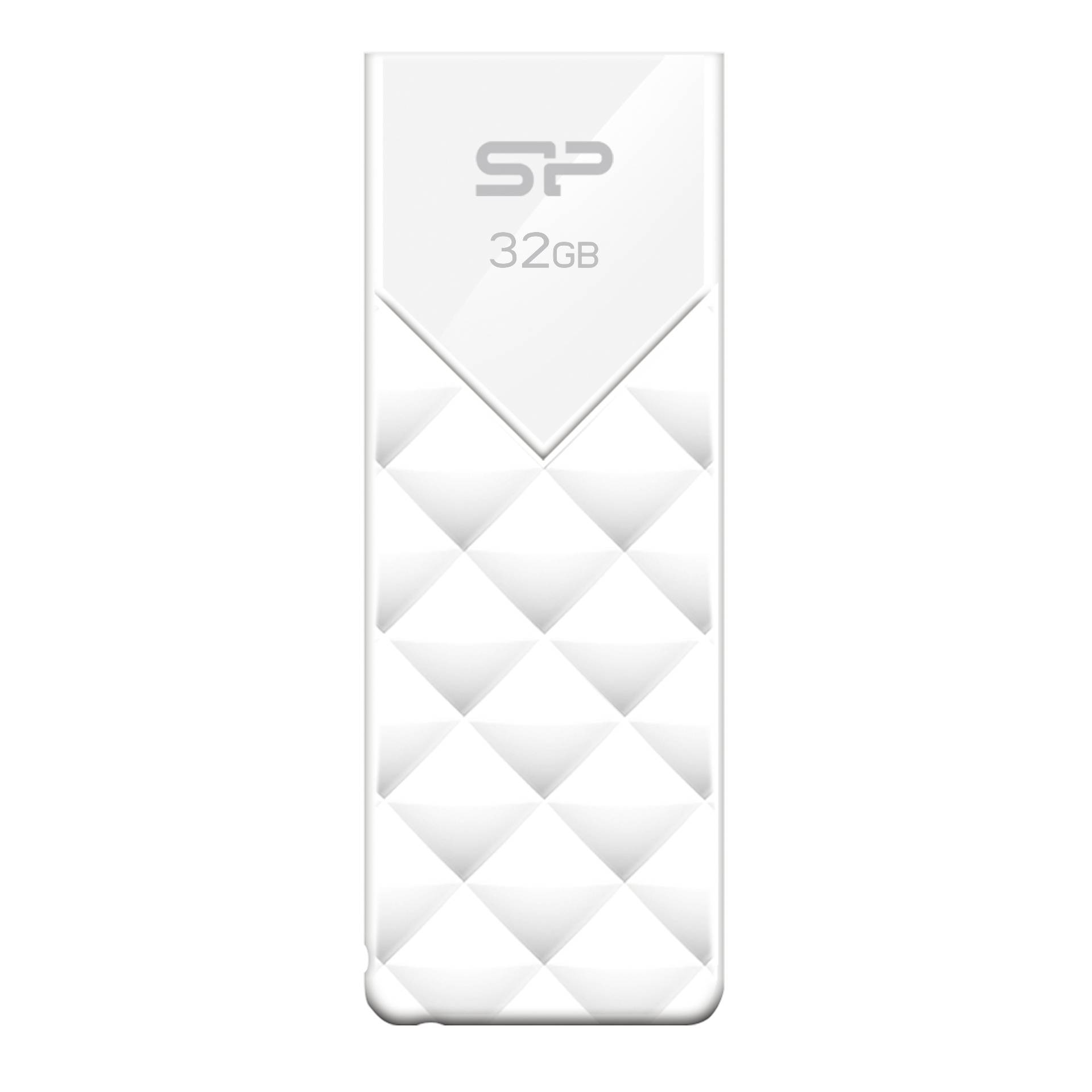USB Silicon Power Blaze B03 32GB USB3.2 Gen1 white SP032GBUF3B03V1W - SMNET