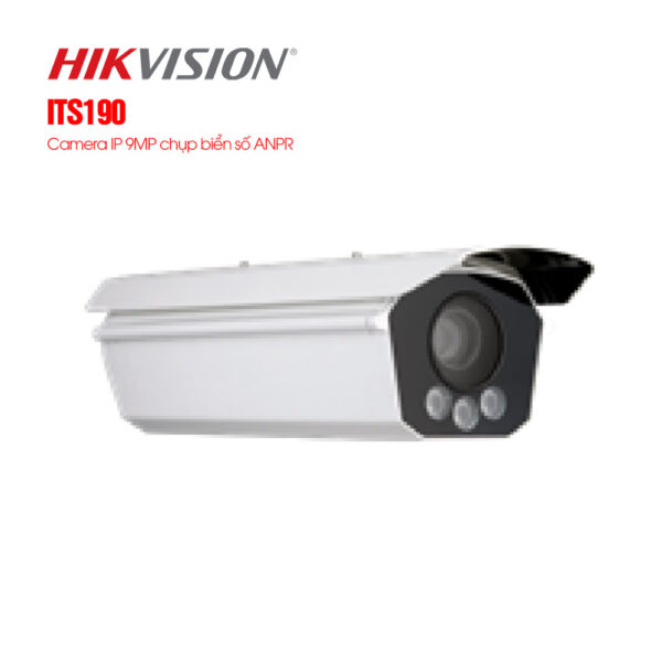 Camera IP chụp biển số ANPR 9MP Hikvision ITS190 - SMNET
