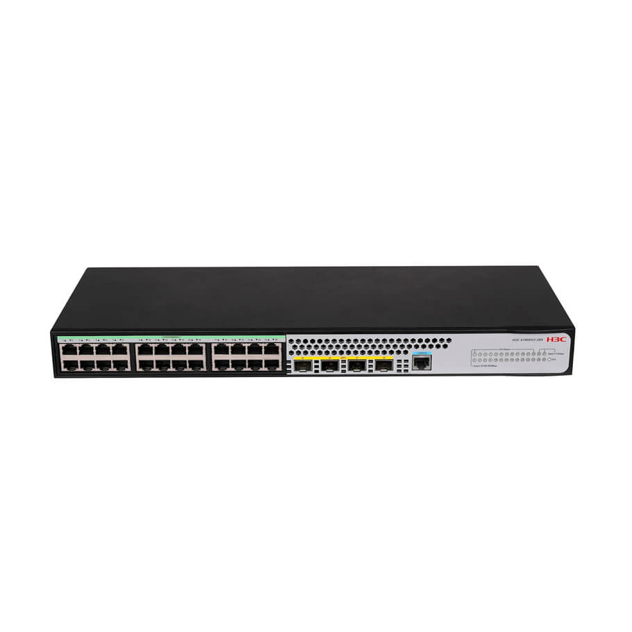 24-Port GE Managed Switch H3C LS-1850V2-28X-GL - SMNET